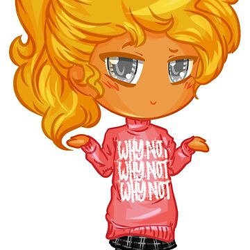 "Annabeth Chase Chibi" Sticker for Sale by allarica | Redbubble