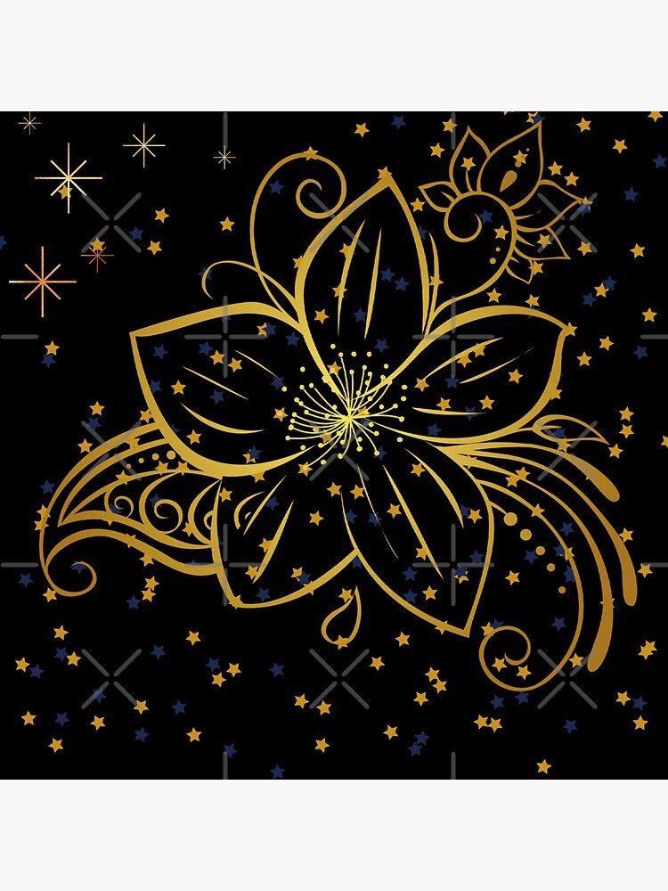 "One Single Flower A*" Sticker for Sale by MariaAshley | Redbubble