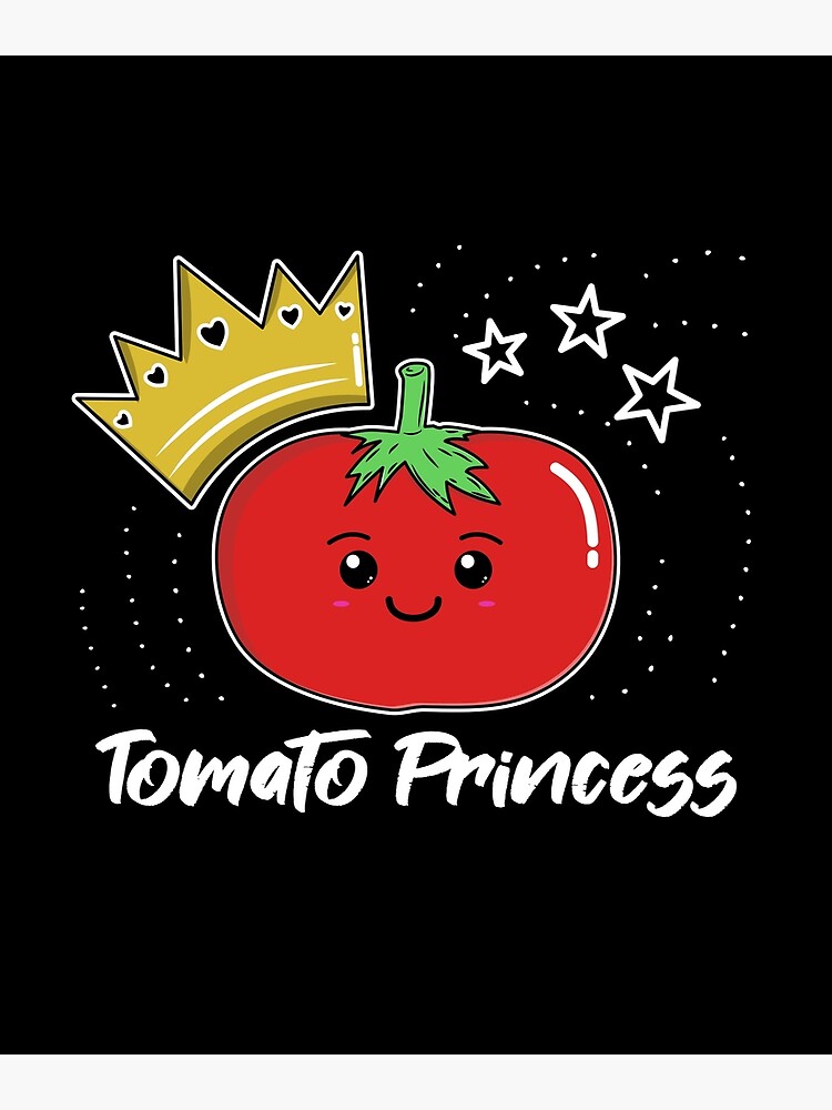 "Tomato Princess - Cute Kawaii Tomato" Poster for Sale by Kawaiindoodle ...