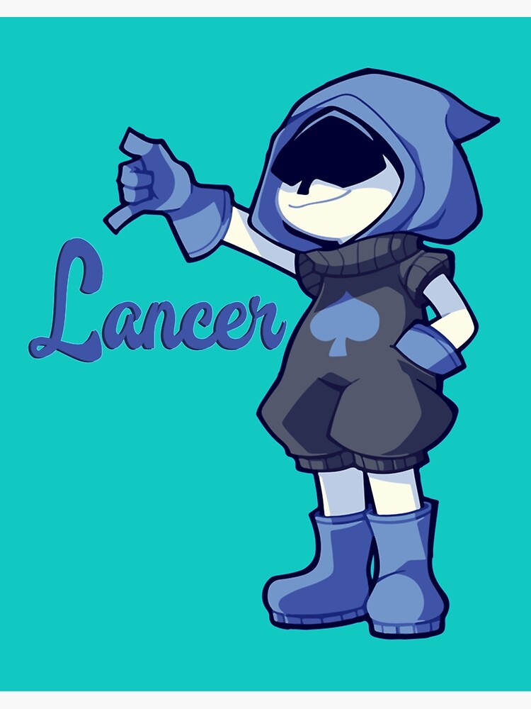 Lancer Deltarune Lancer Deltarune" Art Board Print For Sale By