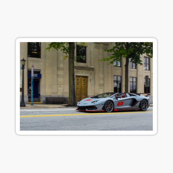 "SVJ" Sticker for Sale by sleekcarspotter | Redbubble