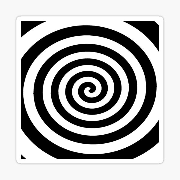 "Spiral" Sticker for Sale by fionawb | Redbubble