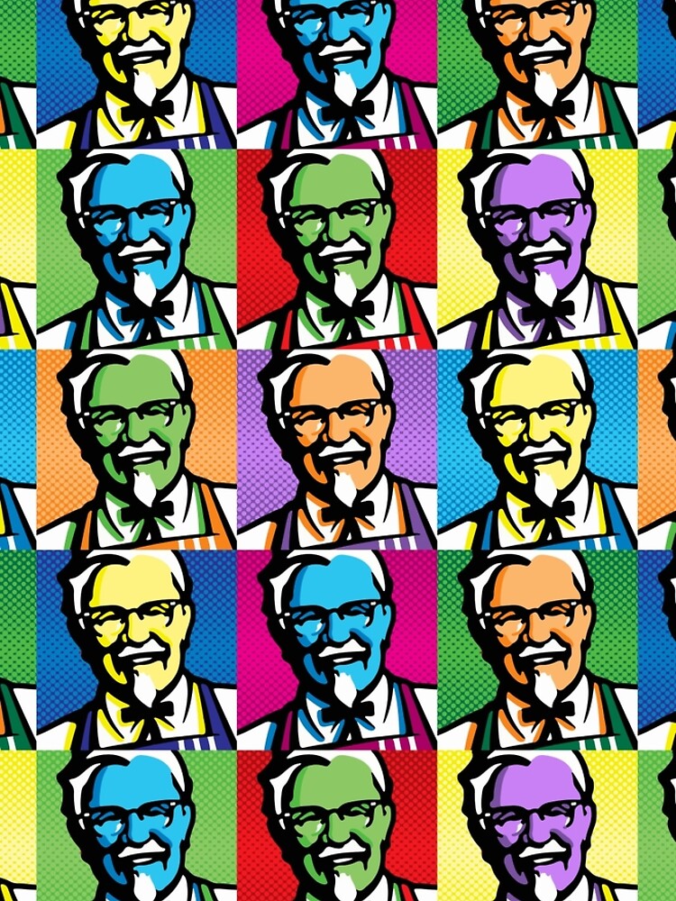 "Pop Art Fried Chicken" Graphic T-Shirt Dress for Sale by IdiReady ...