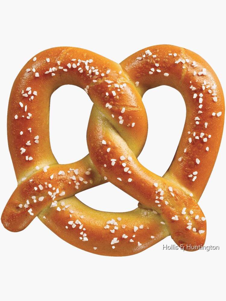 "pretzel" Sticker by abigailclairej | Redbubble
