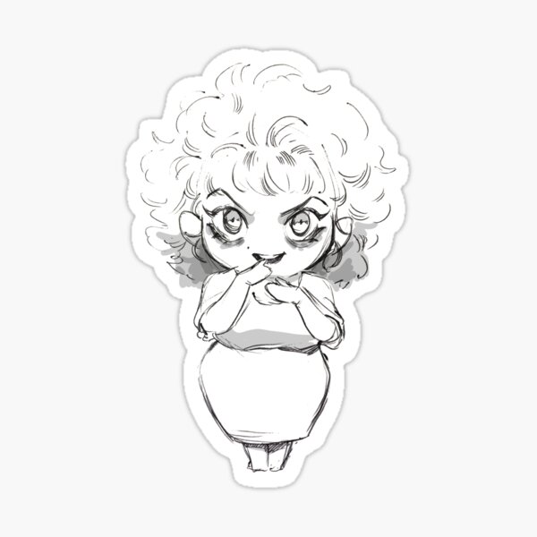 "Helga" Sticker for Sale by cheneviv | Redbubble