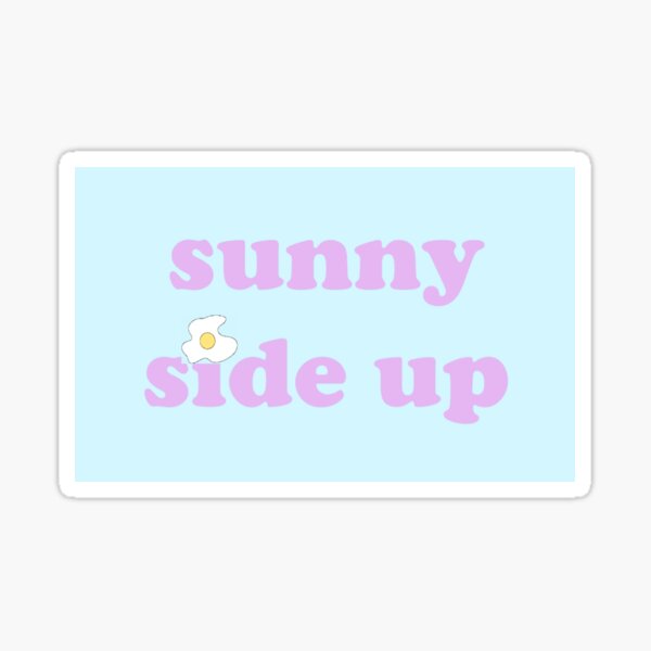 "sunny side up - surfaces" Sticker for Sale by violetsareblue8 | Redbubble