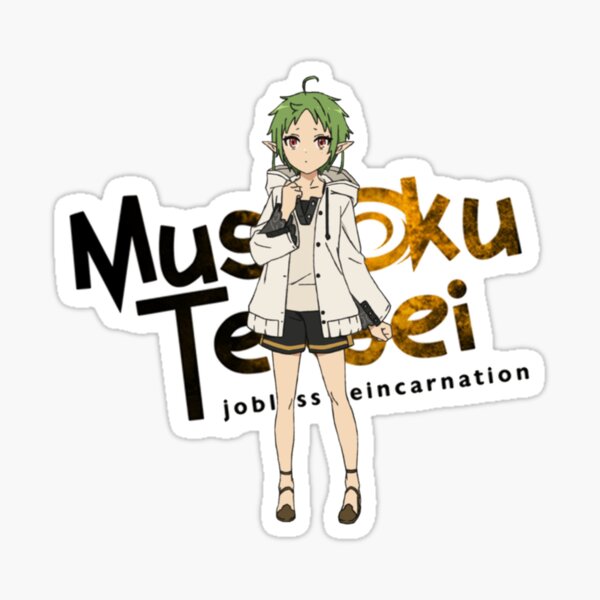 "Mushoku Tensei Jobless Reincarnation " Sticker for Sale by MIA-CASHOP ...