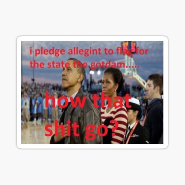 "Obama Meme" Sticker for Sale by benjayyee | Redbubble