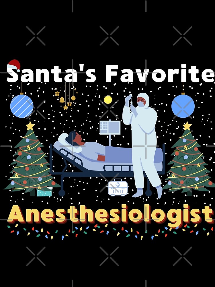 Póster «El anestesiólogo favorito de Santa» de VarietyYOU | Redbubble
