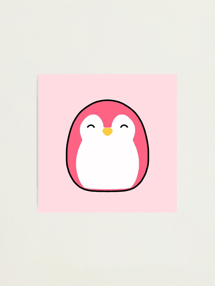 "Pink Penguin Squishmallow" Photographic Print for Sale by ...