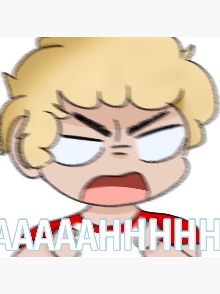 "TOMMYINNIT RAGE" Sticker for Sale by kitkelton | Redbubble