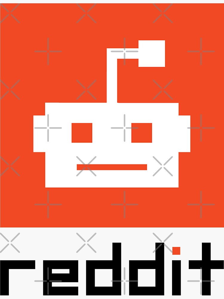 "Reddit Fan Art Logo" Sticker for Sale by alexaldridge | Redbubble
