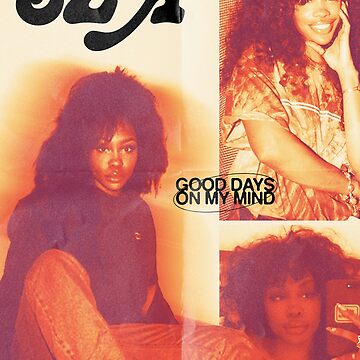 "SZA Good Days Aesthetic" Poster for Sale by olivebranchshop | Redbubble