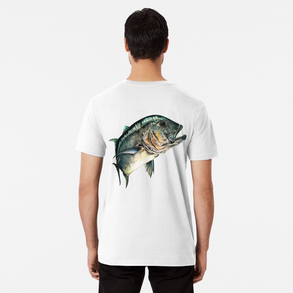 "Giant Trevally" Sticker for Sale by Paul Kyriakides | Redbubble