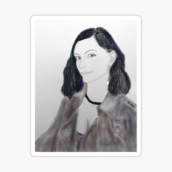 "Morena" Sticker by Jimcaterino | Redbubble