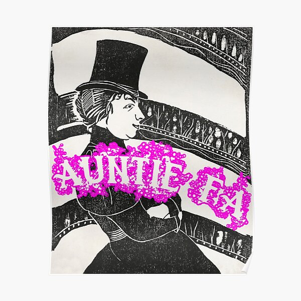 "Auntie Fa In The Box Variant1" Poster for Sale by indiecameo | Redbubble