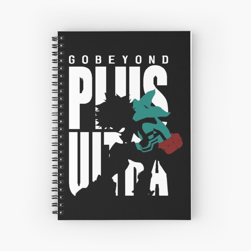 "Deku Plus Ultra MHA Anime Boku no Hero Academia" Spiral Notebook by ...