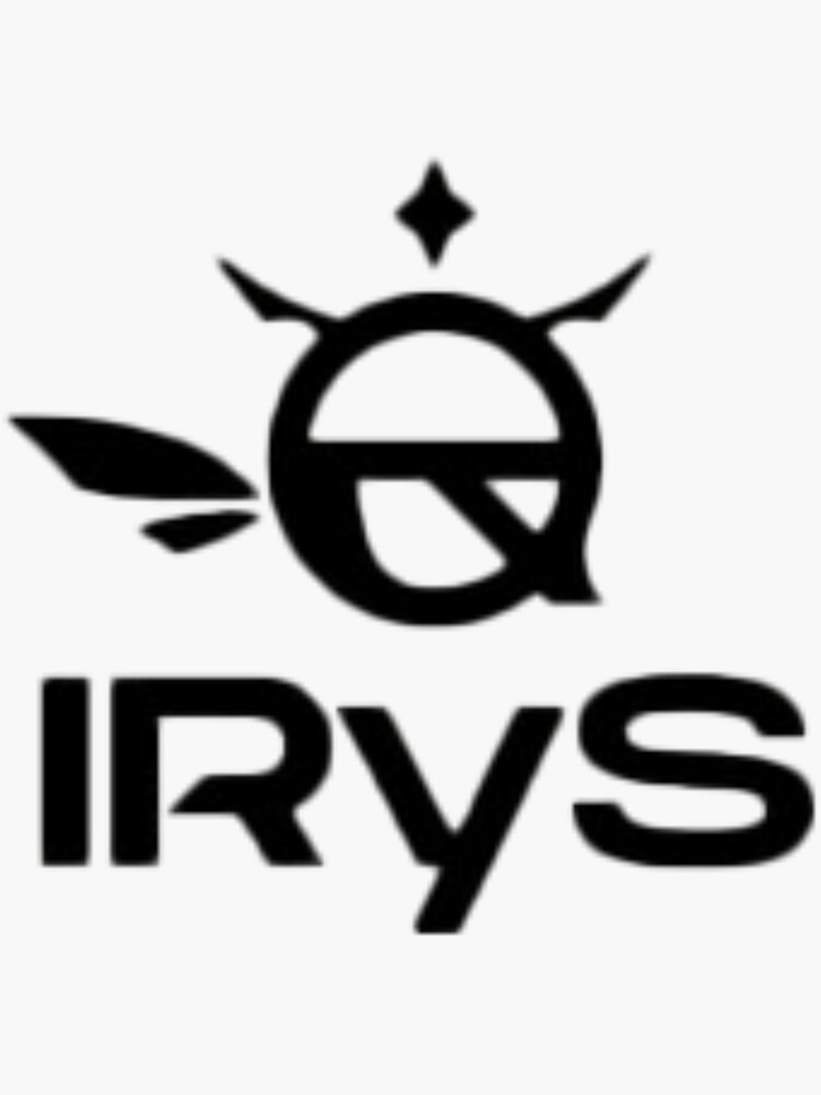 "Hololive Irys Logo " Sticker for Sale by i-Culture | Redbubble