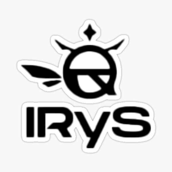 "Hololive Irys Logo " Sticker for Sale by i-Culture | Redbubble