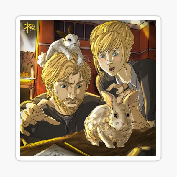 "Life is Strange Crossover: Ryan and Kate" Sticker for Sale by ...