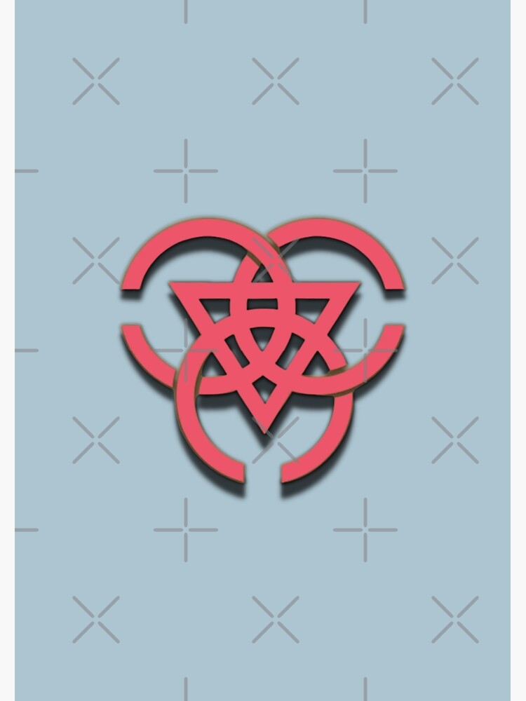 "Blue Archive Trinity symbol" Poster for Sale by joliartmedia | Redbubble