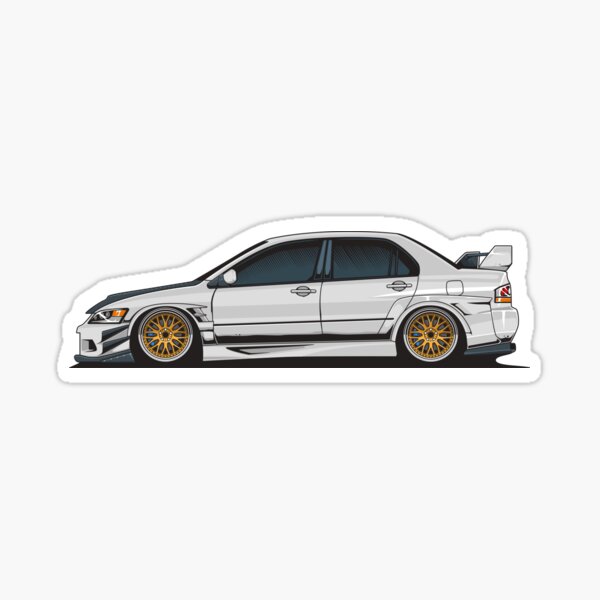 "EVO" Sticker for Sale by Flvshartwork | Redbubble