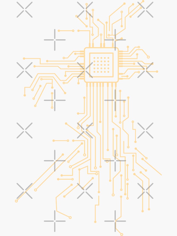 "Computer Processor" Sticker for Sale by masterchaotic | Redbubble