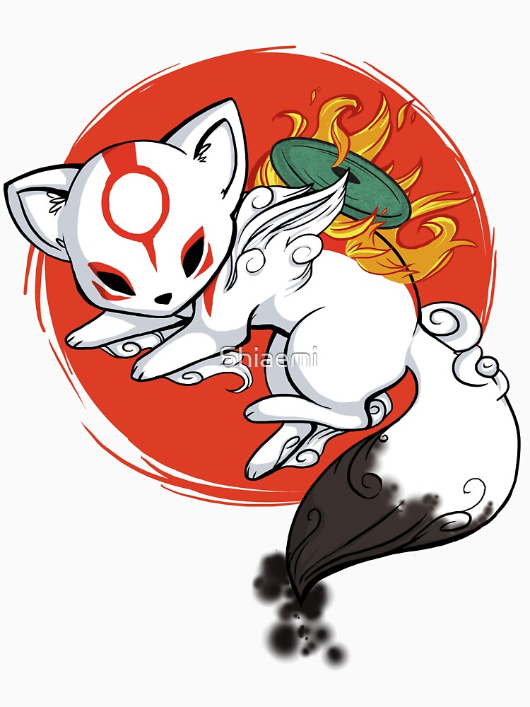 "Chibi Okami" T-shirt for Sale by MonsterMaker | Redbubble | chibi t ...