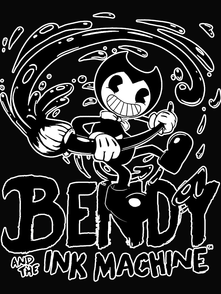 Bendy Ink Machine Ao Den Art Print For Sale By Dagbill Redbubble