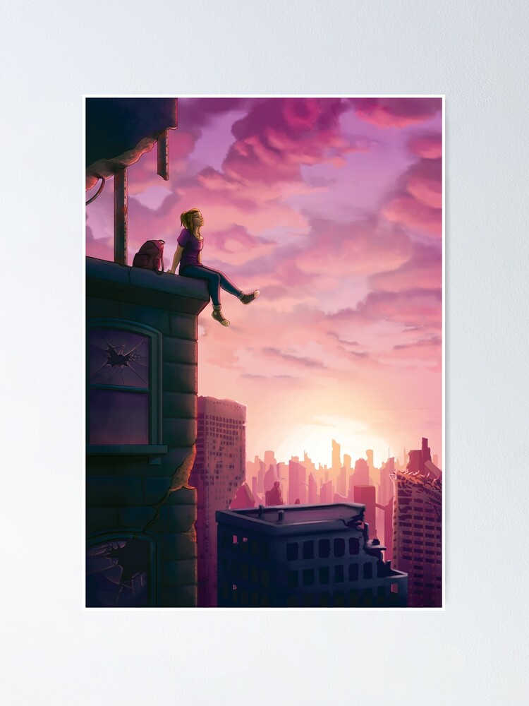 "Pink Apocalypse - post apocalyptic aesthetic" Poster for Sale by ...