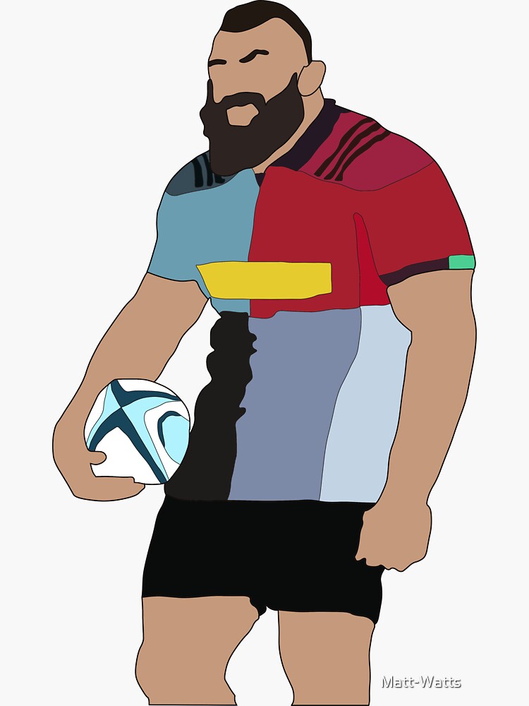 "Joe Marler" Sticker for Sale by Matt-Watts | Redbubble
