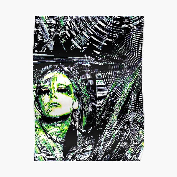 "Dubstep Alien " Poster for Sale by MRNStudiosArt | Redbubble