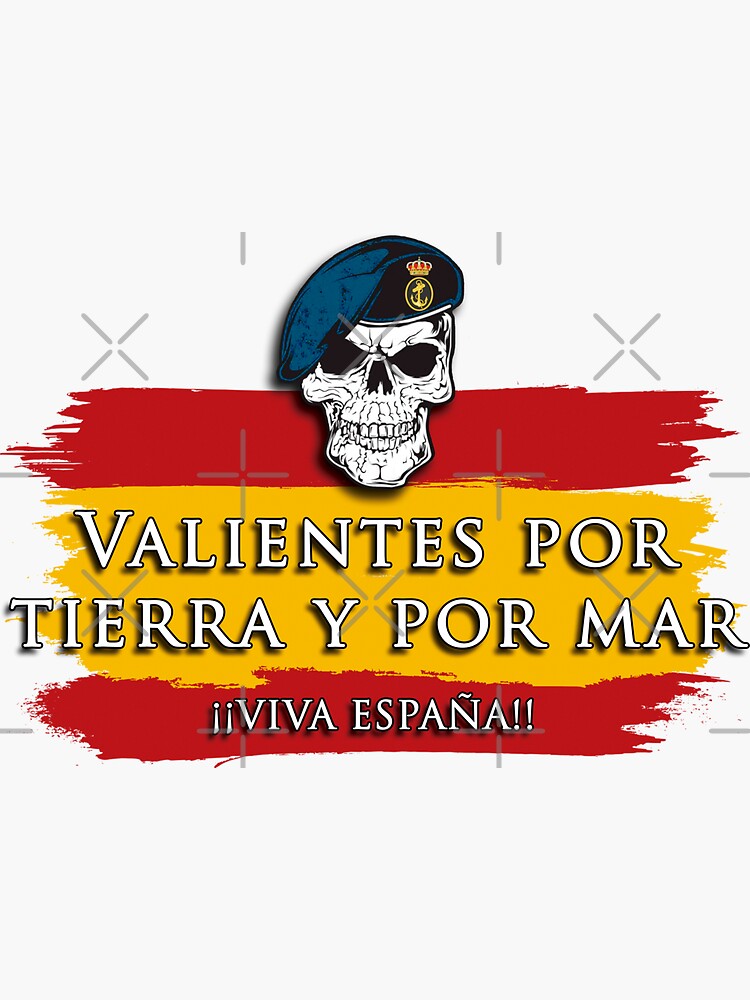 "Spain navy" Sticker for Sale by Canvel | Redbubble