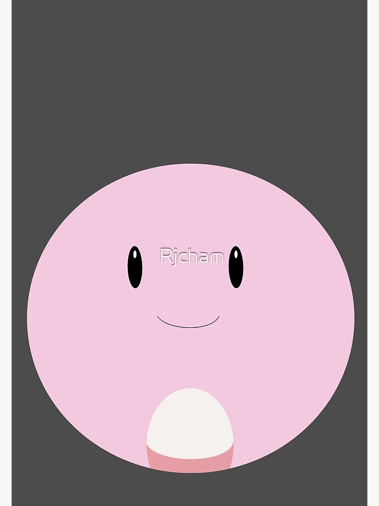 "Chansey Ball" Poster for Sale by Rjcham | Redbubble