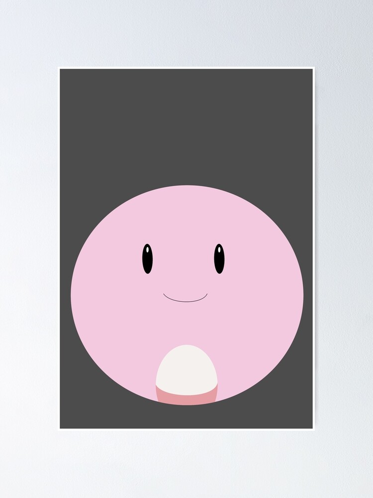 "Chansey Ball" Poster for Sale by Rjcham | Redbubble