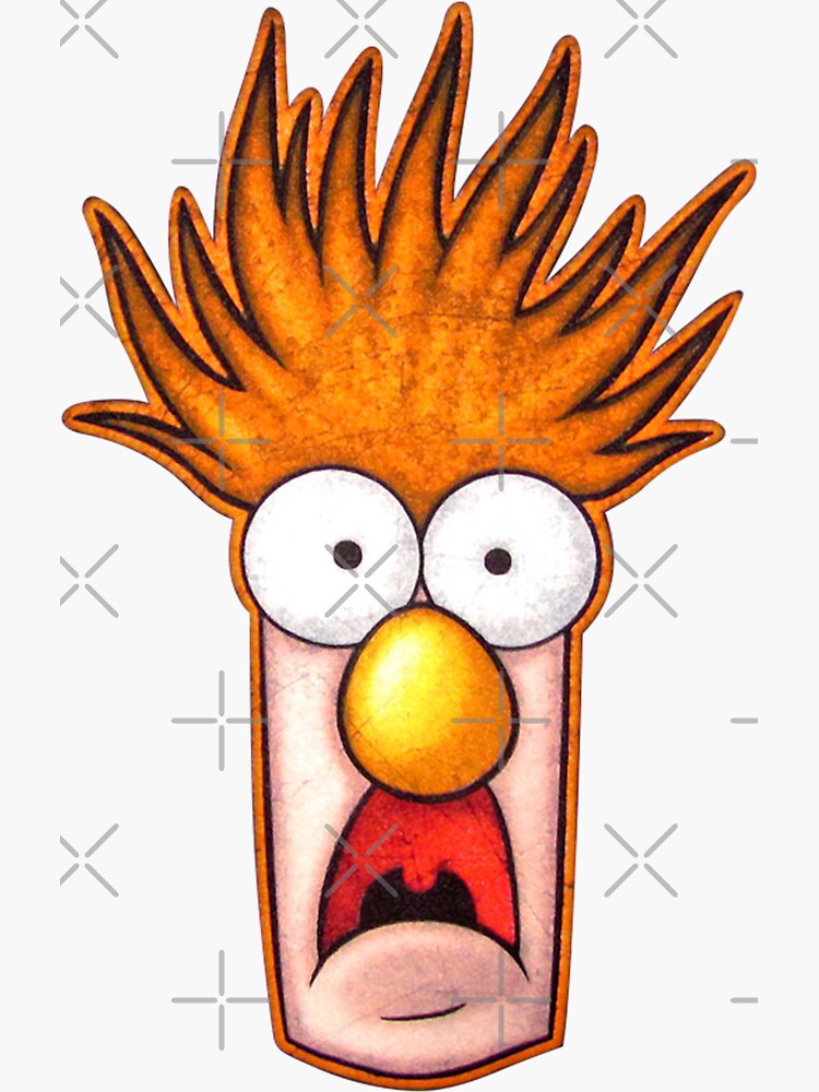 "Beaker" Sticker for Sale by ShaneDraper | Redbubble