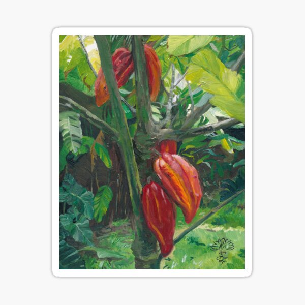 "Cacao" Sticker for Sale by wendyroberts | Redbubble