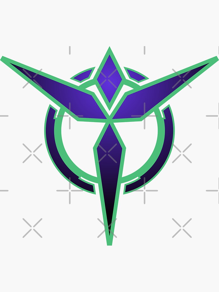 "Vanu Sovereignty reworked logo PlanetSide 2 - VS" Sticker for Sale by ...