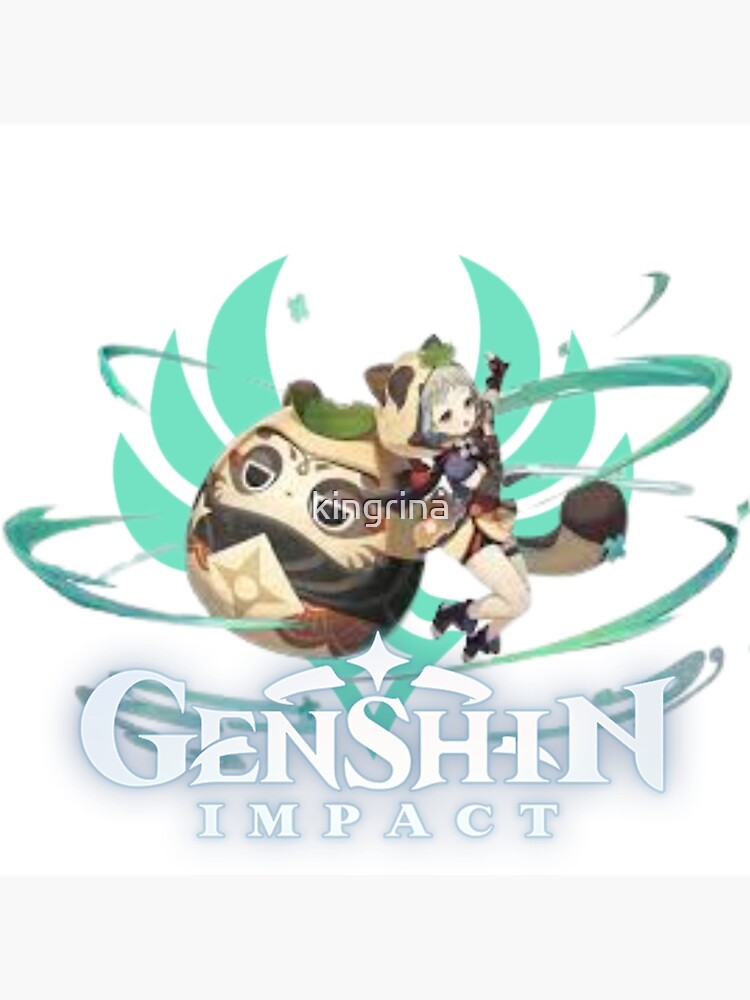 "Genshin impact Sayu" Poster for Sale by kingrina | Redbubble