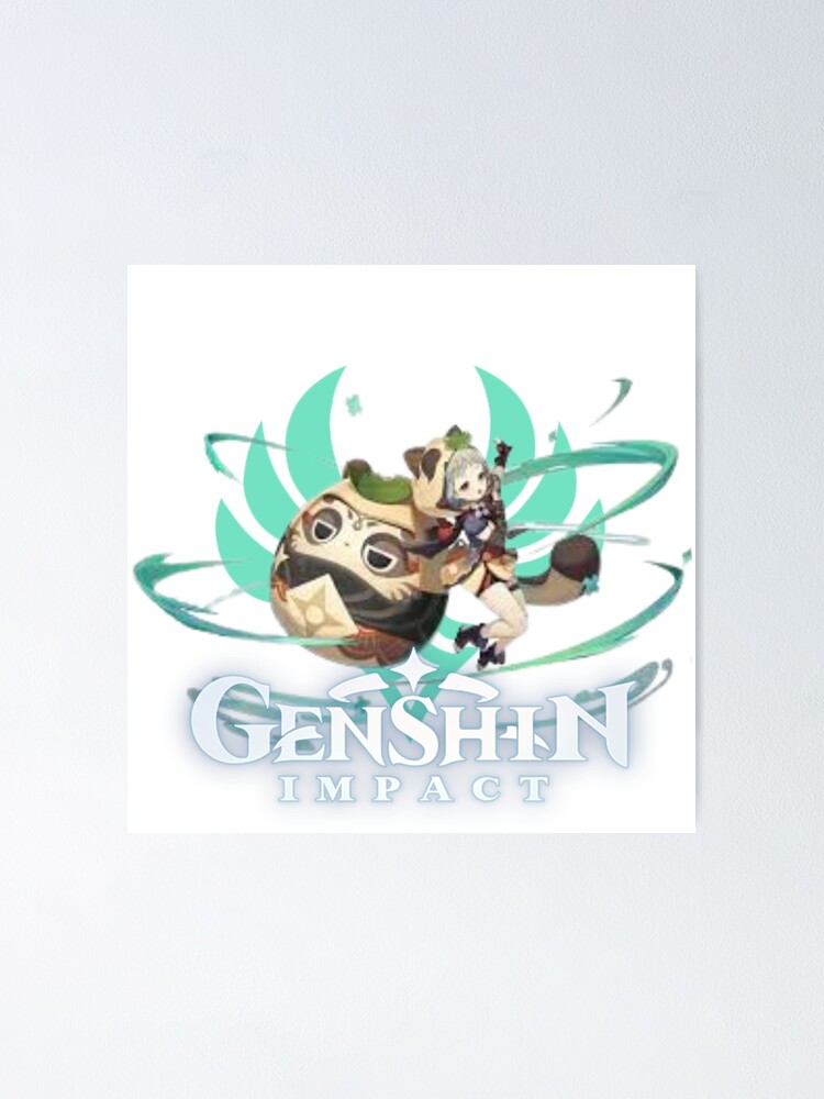 "Genshin impact Sayu" Poster for Sale by kingrina | Redbubble
