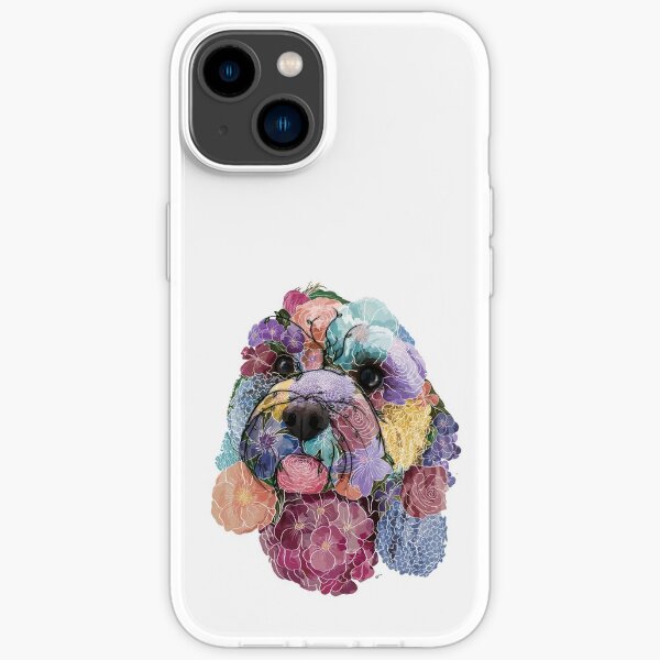"Cavapoo, Cavapoo Lover Gift, Cavapoo Floral, Flower Cavapoo, Floral ...
