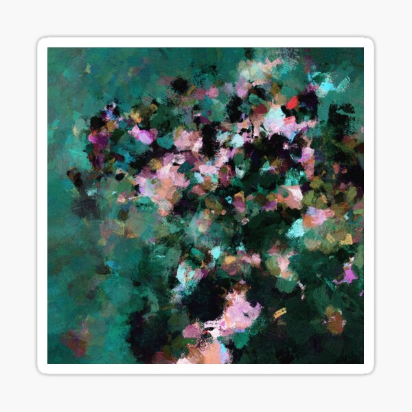"Contemporary Abstract Art" Sticker by geekmywall | Redbubble
