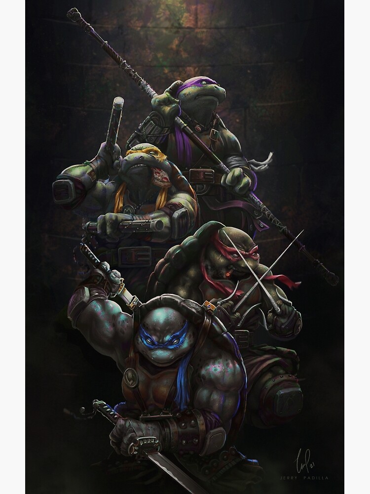 "TMNT" Posterundefined by jerrypadilla | Redbubble
