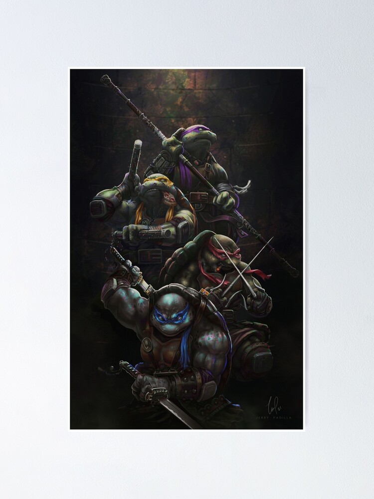 "TMNT" Posterundefined by jerrypadilla | Redbubble