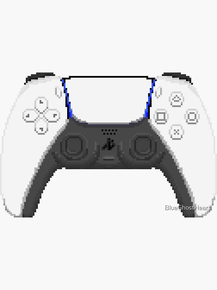 "PS5 Controller" Sticker for Sale by BlueGhostHeart | Redbubble