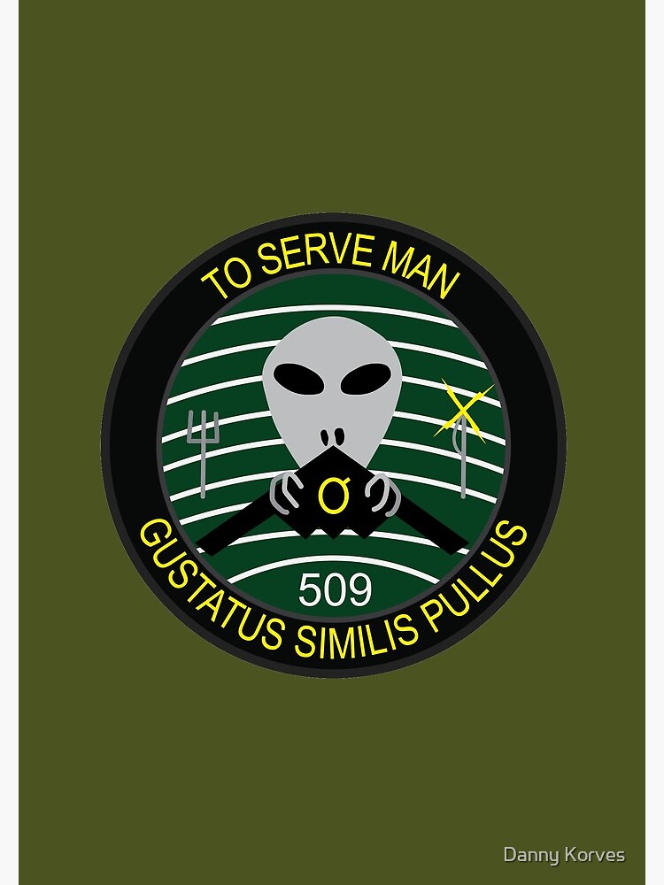 "509th Bomber Wing (Military Patch) - To Serve Man" Spiral Notebook for ...