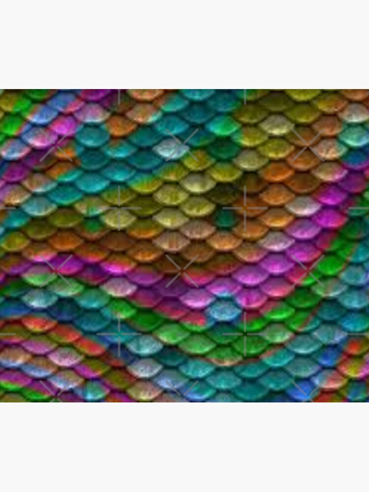 "colourful fish scales" Sticker by nigejohn | Redbubble