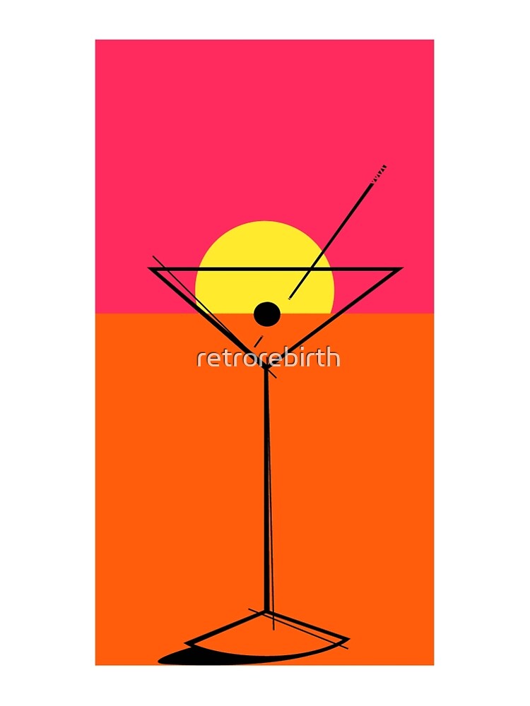 "Pop Art Martini 2 Endless" A-Line Dress for Sale by retrorebirth ...