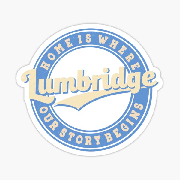 "Home Is Where Our Story Begins " Sticker for Sale by ImpDesign | Redbubble