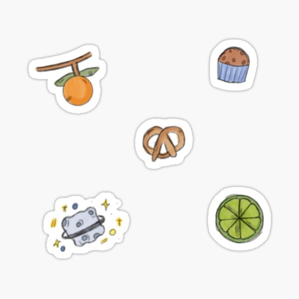 "~ Cute mini doodle sticker pack || 2 " Sticker for Sale by sahereative ...